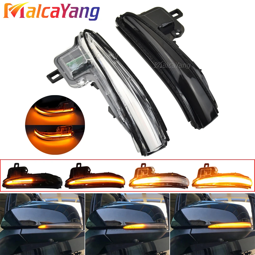 2-Pieces-Turn-Signal-Light-LED-Dynamic-Mirror-Indicator-For-Toyota ...