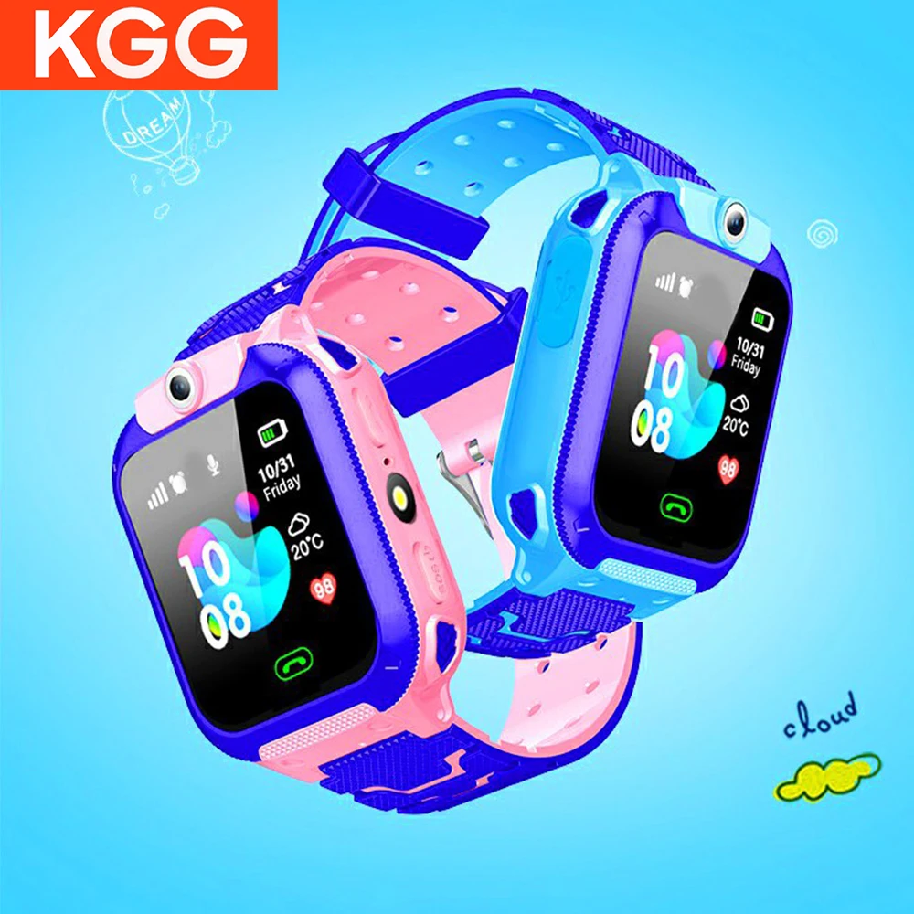 New-Kids-Smart-Watch-SOS-Phone-Watch-LBS-Position-Flashlight-Support ...