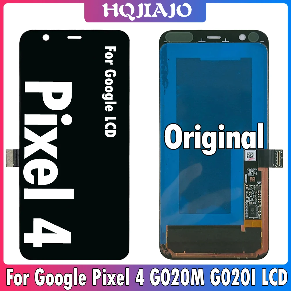Original For Google Pixel 4 LCD Display Touch Digitizer Screen For ...