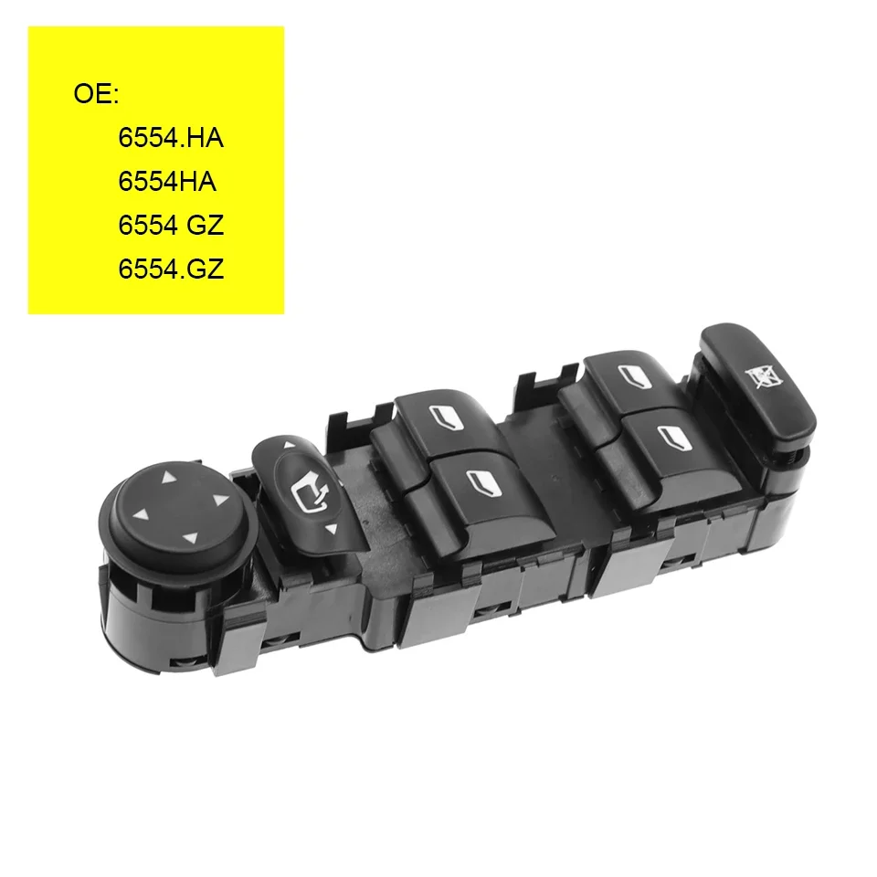 Interruptor-De-Controle-Mestre-Da-Janela-El-trica-Painel-De-Bot-o-Pu ...