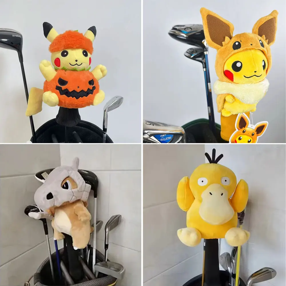 Pikachu Golf Head Cover Golf Headcover Golf Club cubre Golf Headcover ...