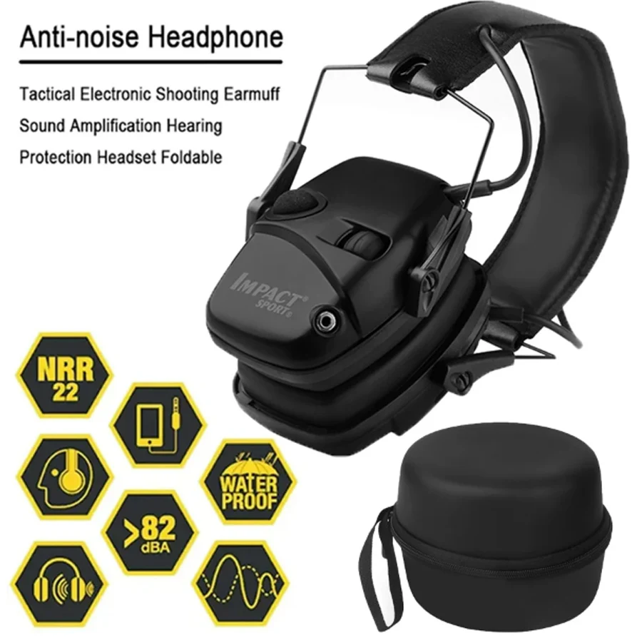 Electronic-Damper-Sports-Shooting-Earmuff-Sports-Shooting-Impact ...