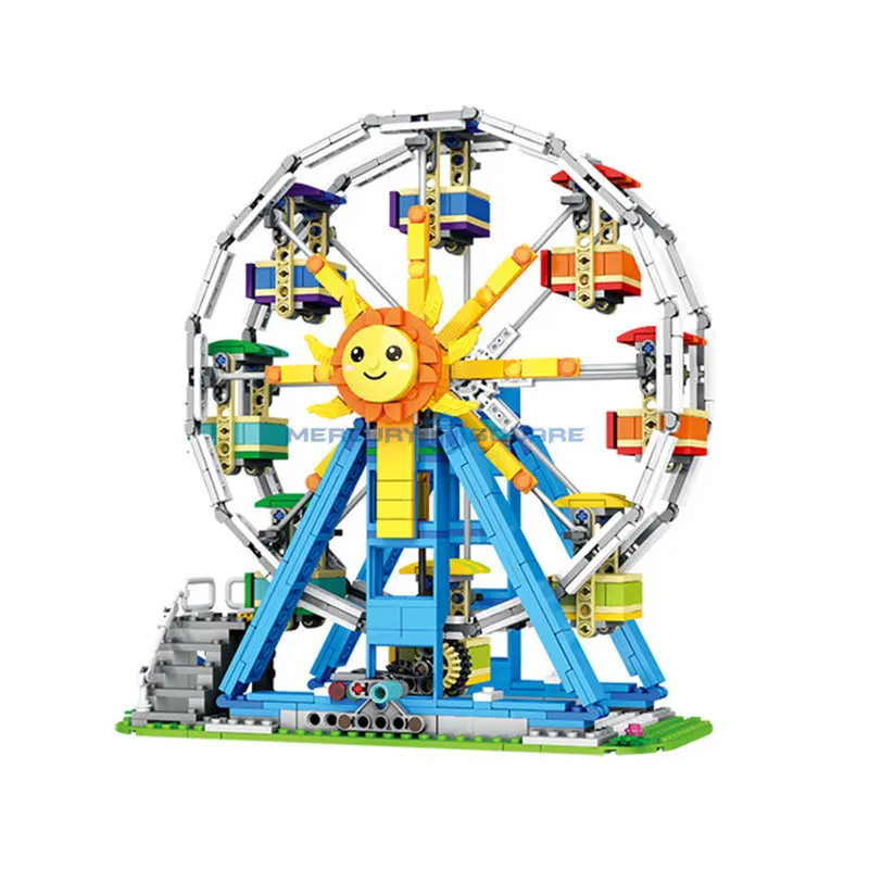 Modular Block City | Street View Blocks | Ferris Wheel | Brick Set ...