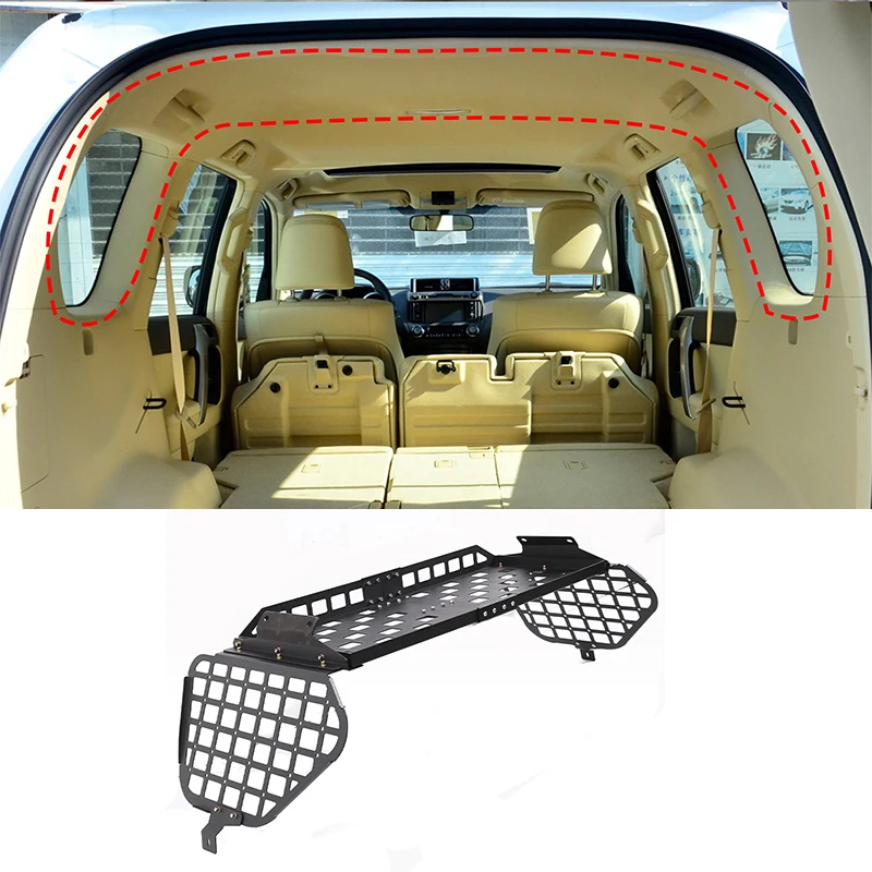Car-Rear-Trunk-Roof-Luggage-Storage-Rack-Expansion-Organizer-Shelf-For ...