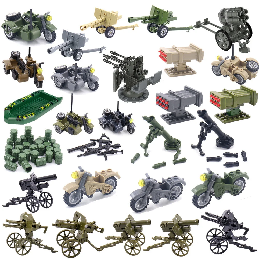 World-War-2-WW2-Army-Military-Soldiers-Motorcycle-Rocket-Launcher ...