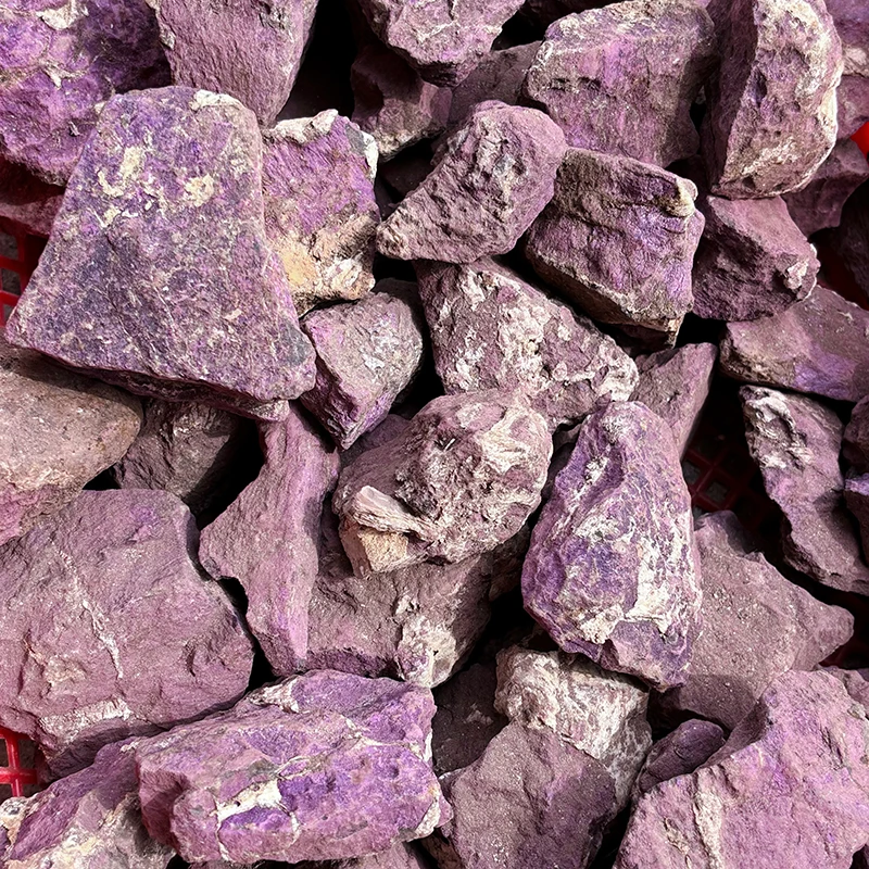 1 Pc Natural Purpurite Raw Purple Light Crystal Quartz Rough Unpolished ...