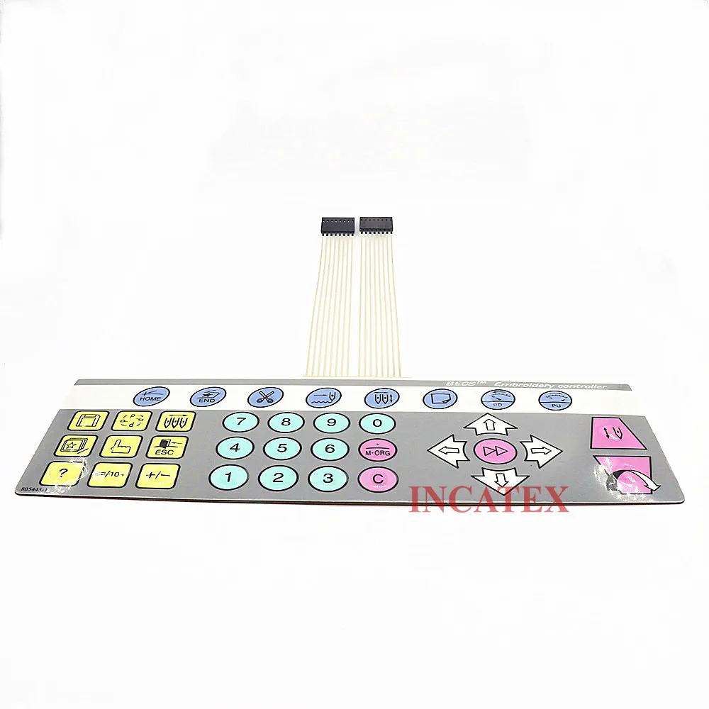 Dahao 805445-1 Panel Film for Chinese Embroidery Machine Controller ...