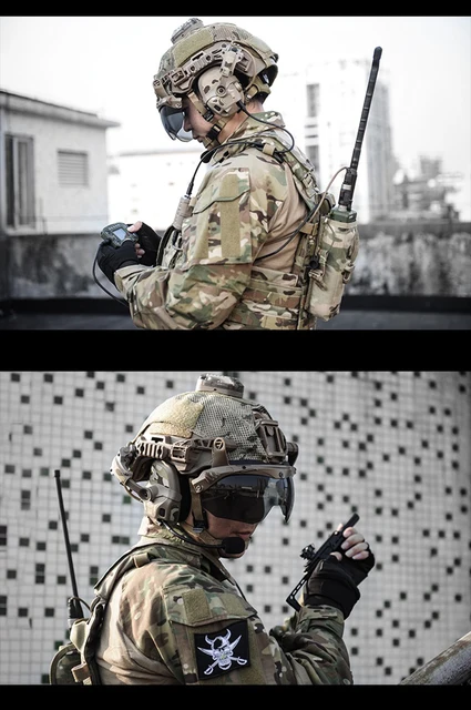 2022 Version Neues volldigitales Dual-DPS FMA AMP Tactical Headset ...