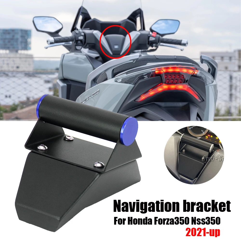 2023 2022 2021 Motorcycle Accessories Mobile Phone GPS Navigaton Plate Bracket Mount For Honda ...