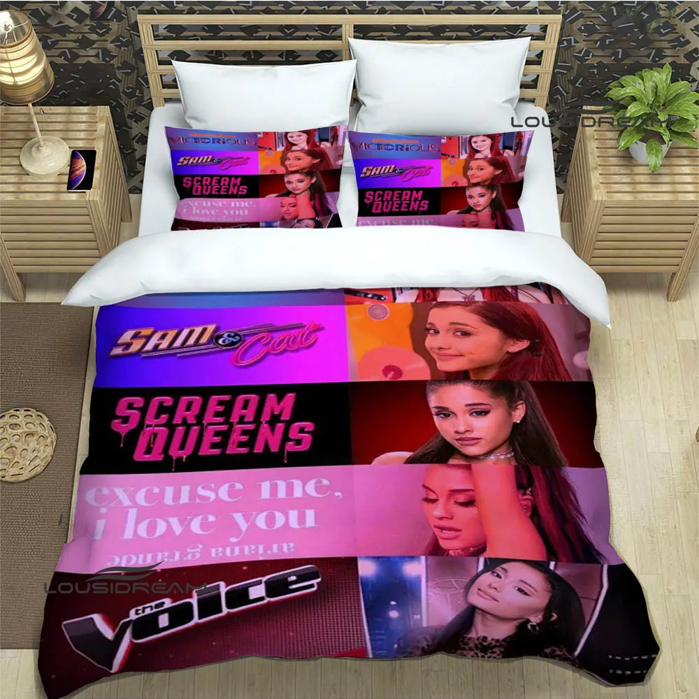 Singer-Ariana-grande-Bedding-Sets-exquisite-bed-supplies-set-duvet ...