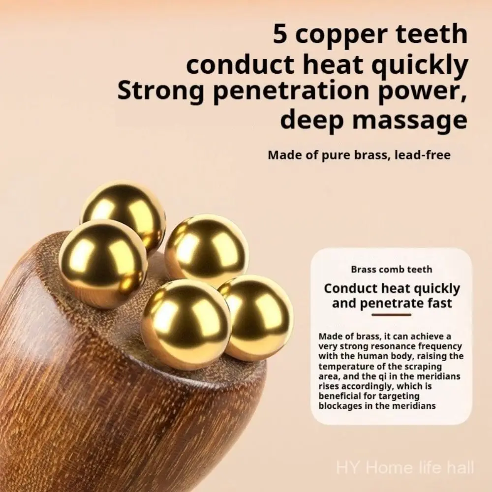 New Lotus Pod Eye Massager Roller Wooden Mini Eye Scraping Tendon Stick ...