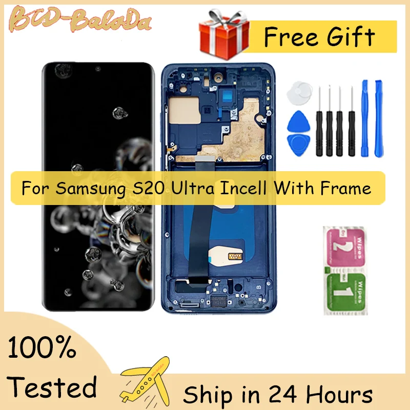 INCELL-LCD-For-Samsung-Galaxy-S20-Ultra-LCD-with-Digitizer-Touch-Screen ...