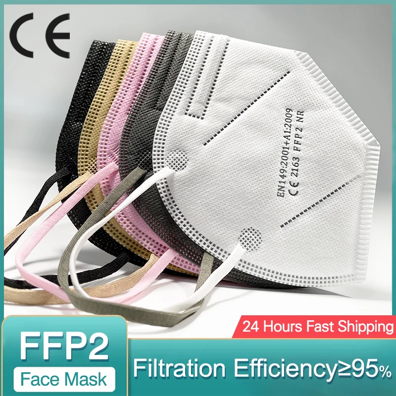 Ffp2 Face Mask Facial Masks Filter Fpp2 Maske Mouth Mask Ce Ffp2mask ...