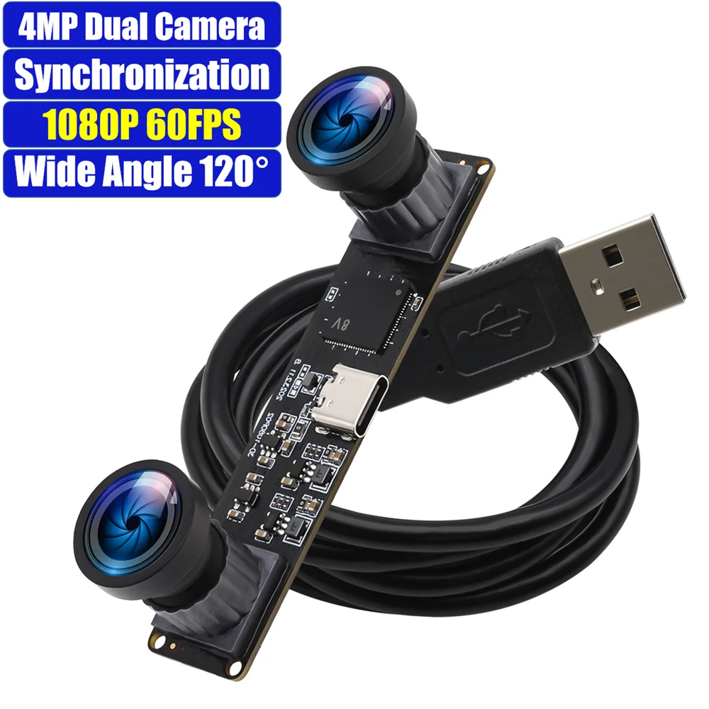 ELP-1080P-60FPS-Webcam-Dual-120-degree-no-Distortion-Lens ...