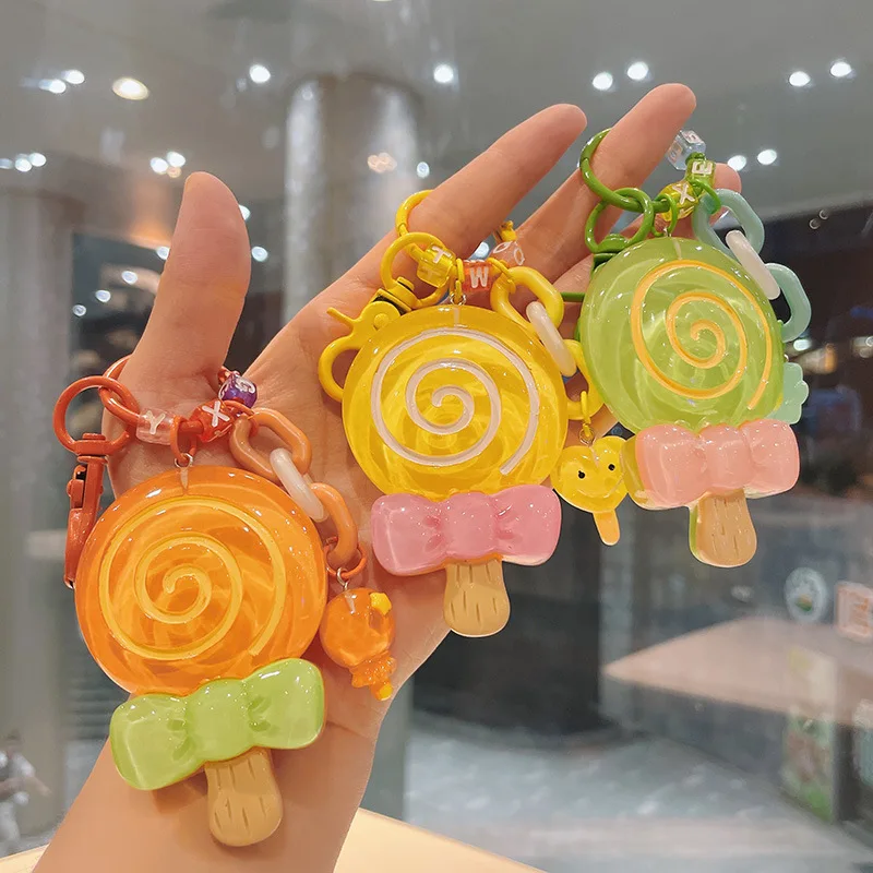 Sweet-Keychains-Girls-Cute-Lollipop-Keychains-For-Bag-Keys-Accessories ...