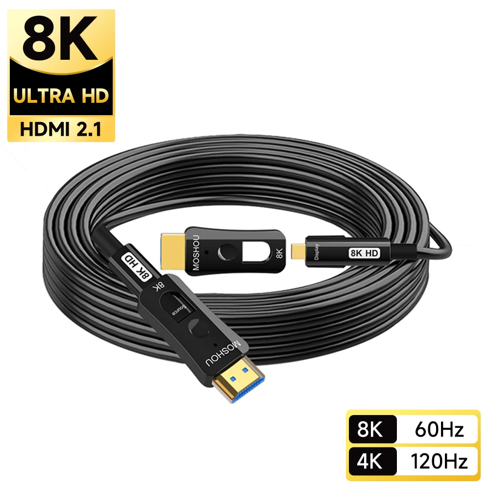 MOSHOU-8K-HDMI-2-1-Optical-Fiber-Pipe-Cable-eARC-HDR-8K-60Hz-4K-120Hz ...