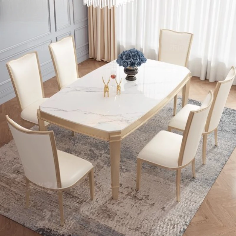 Organiser-European-Dining-Table-Light-Luxury-Design-Kitchen-Dinner ...