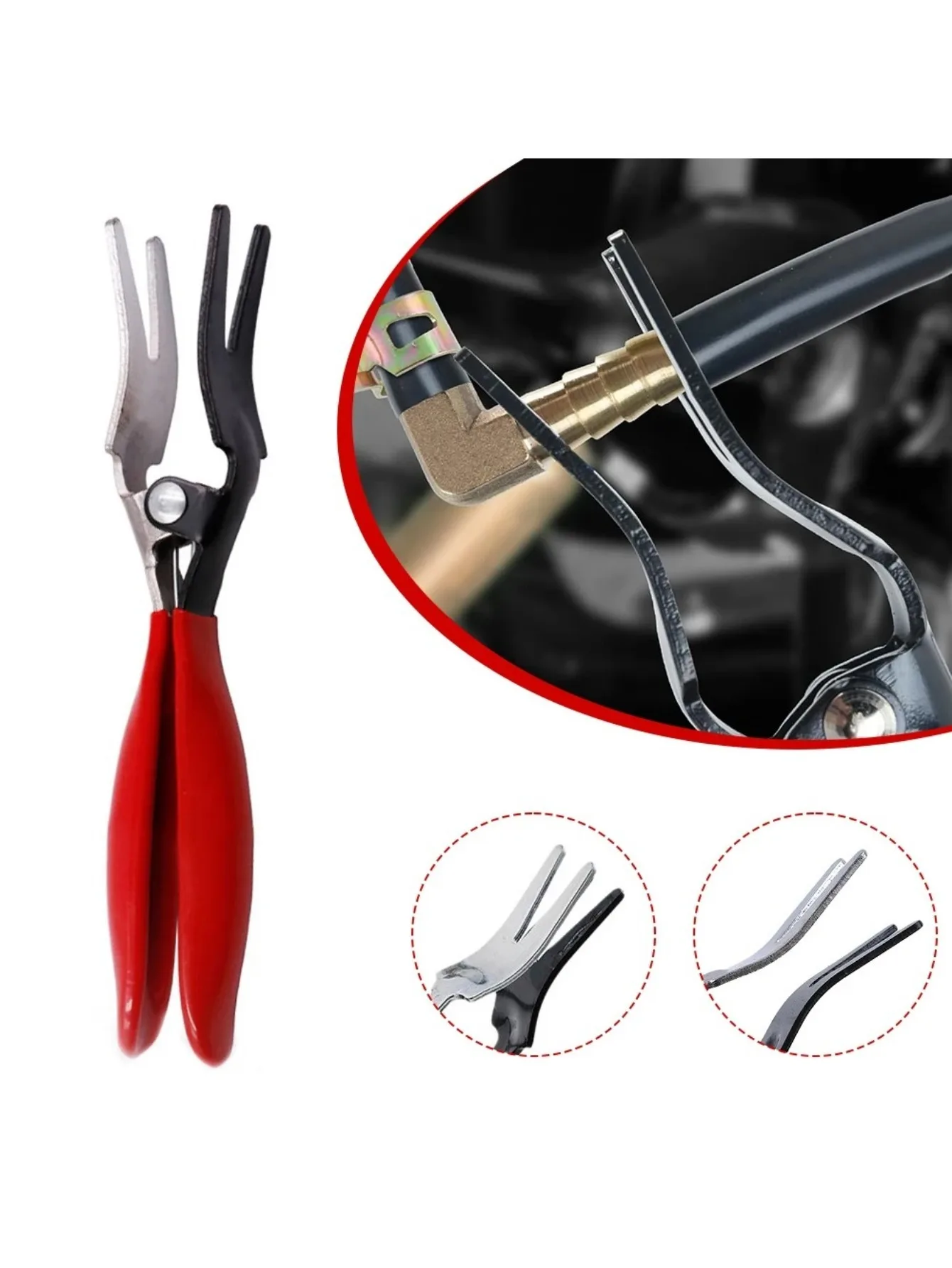 Angled Type Hose Plier Car Auto Fuel Vacuum Line Tube Hose Remover ...