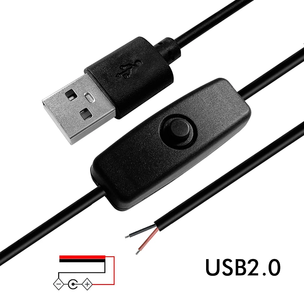 Conector USB, conector de alimentación de Terminal USB con interruptor ...