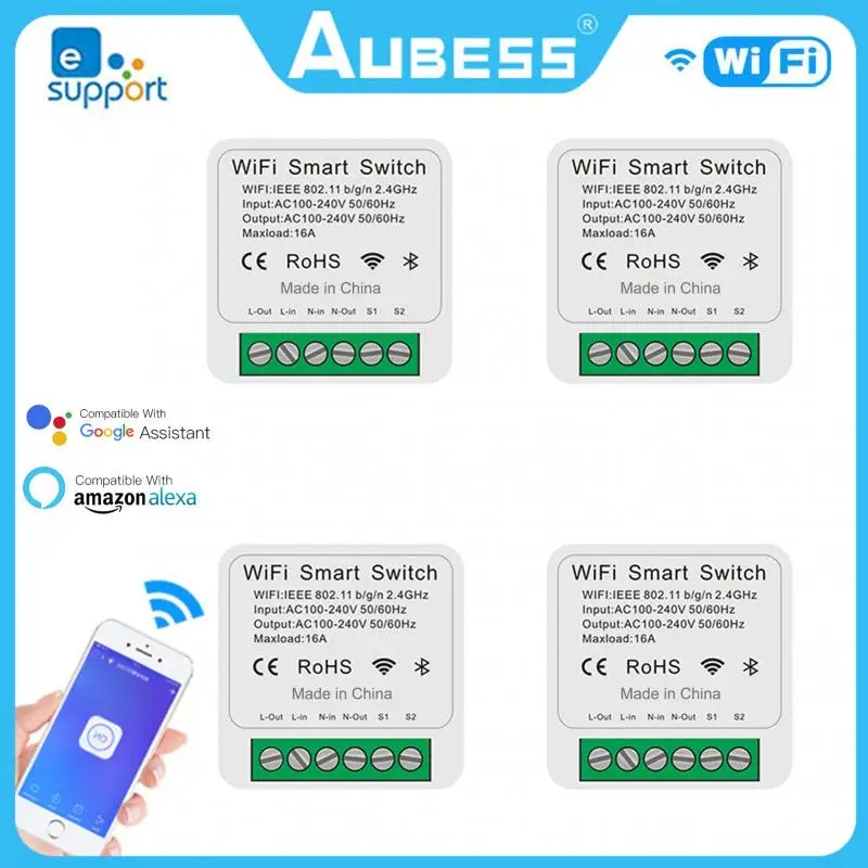 EWeLink-Wifi-16A-MINI-Smart-Switch-Supporte-2-way-Control-Timer ...