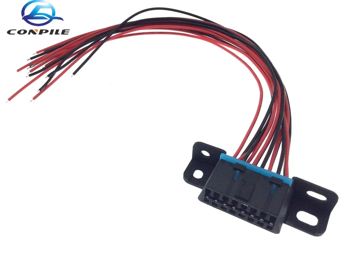 Universal Full Line Obd Plug 16pin For Car Diagnostic Obdii Tester ...