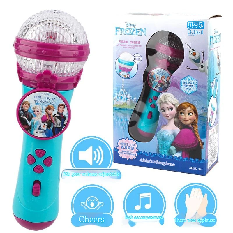 Disney-Girls-Princess-Minnie-Singing-Microphone-Toys-Music-Kids-Frozen ...