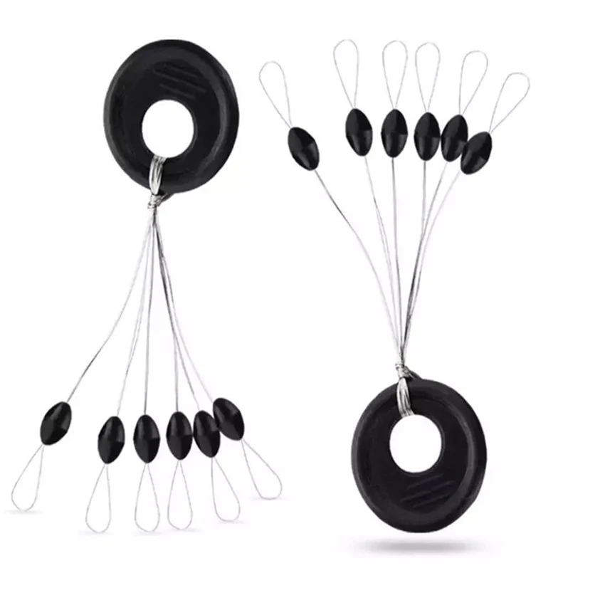 20-sets-120pcs-Rubber-Space-Beans-Oval-Stopper-Fishing-Bobber-Float ...