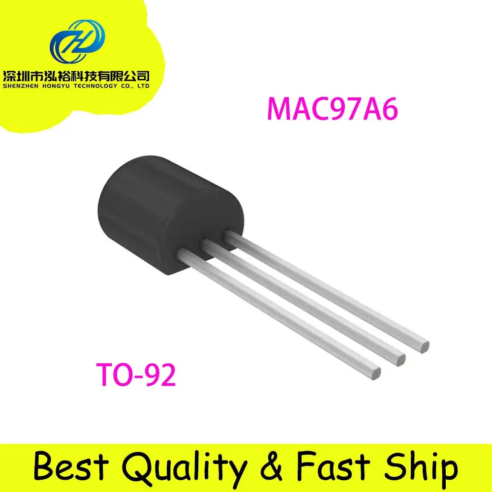 20 - 50 - 100 Pieces/Lots MAC97A6 97A6 MAC97 THYRISTOR TRIAC 600mA 400V ...