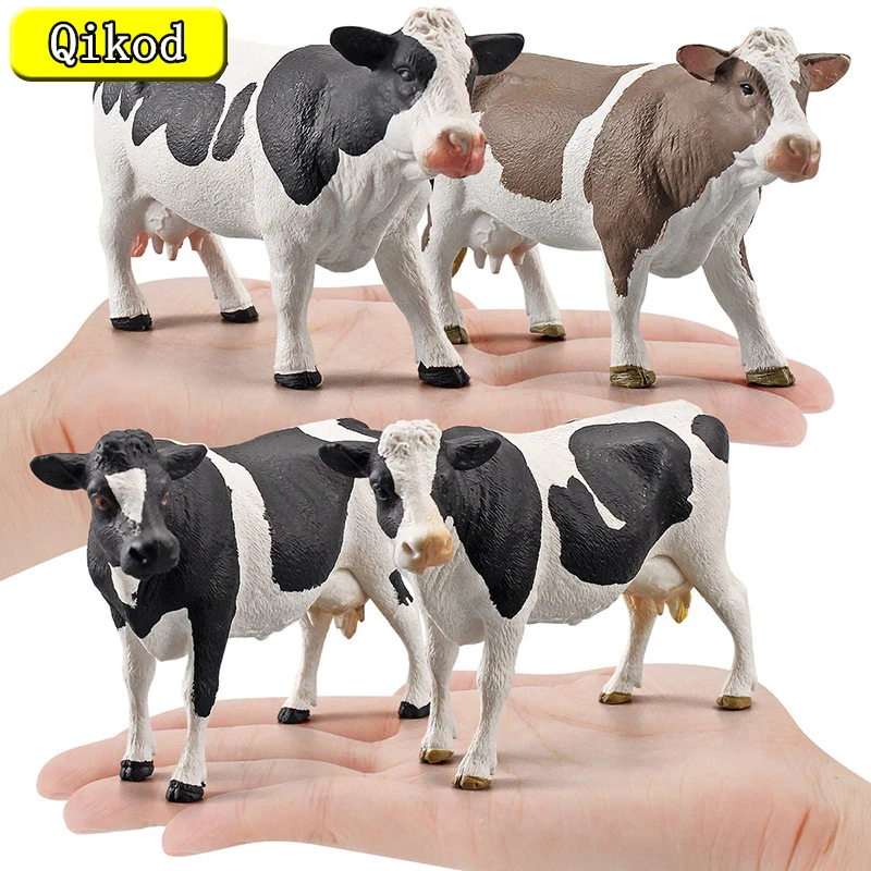 Simulation-Wild-Poultry-Animal-Farm-Fun-Toy-Model-forKid-Cow-Action ...
