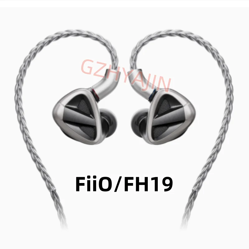 FiiO-auriculares-FH19-Flagship-Two-Loop-Six-Iron-Eight-Unit-HIFI-Fever ...