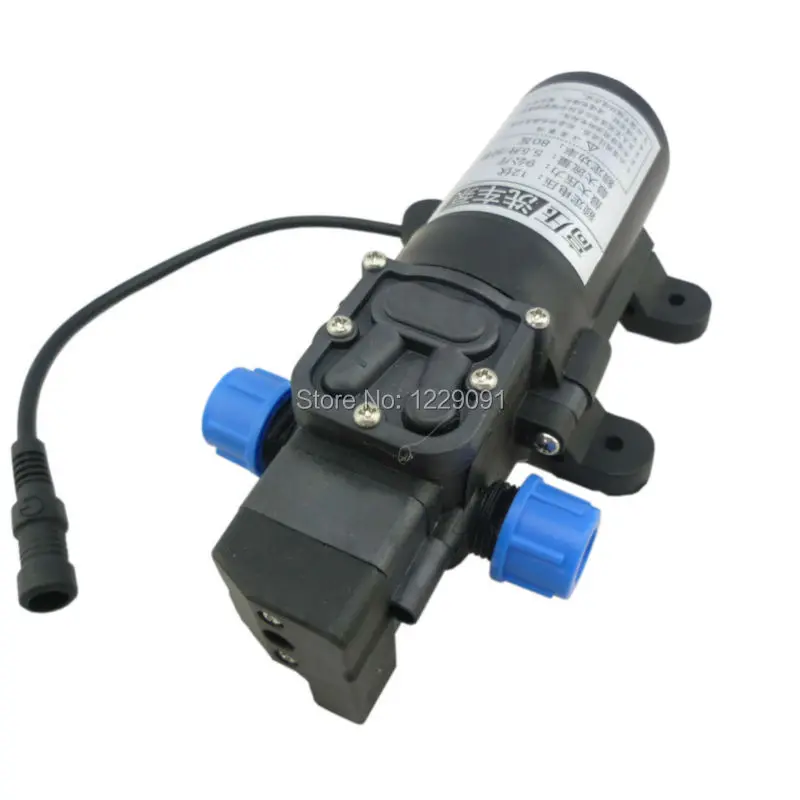 Small Diaphragm 80W self priming water pump dc 12 volt 24 volt 5.5L/min ...
