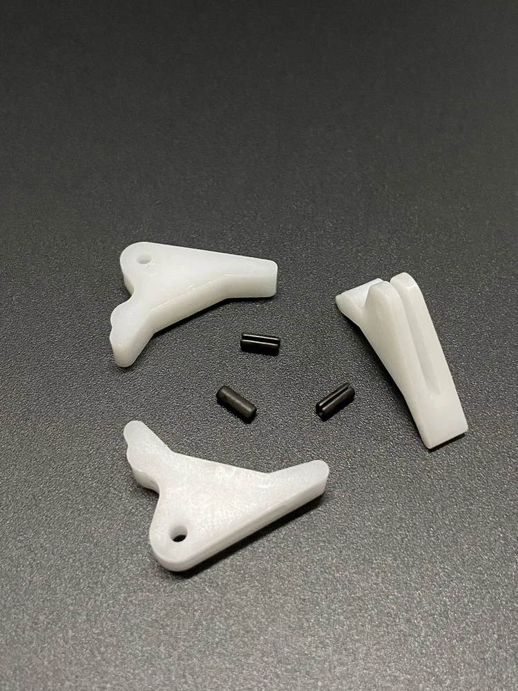 White-Plastic-POM-Material-PCB-Board-Guide-Rail-Attachment-Matching ...