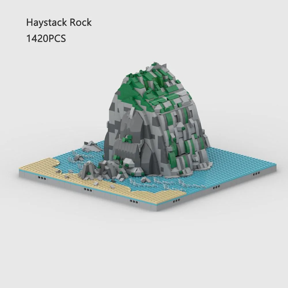 Architecture-MOC-1420PCS-Haystack-Rock-Modularity-Building-Block-DIY ...