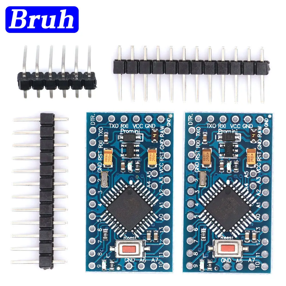 Pro-Mini-328-Module-Atmega328P-3-3V-8Mhz-5V-16M-For-Arduino-Nano ...