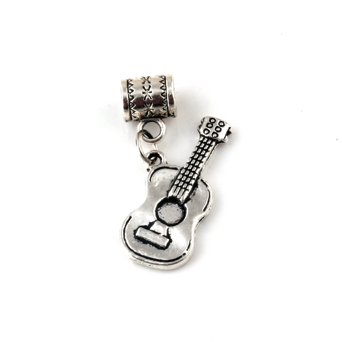 100Pcs-Alloy-Acoustic-Guitar-Music-Musical-Instrument-Charm-Pendant-For ...
