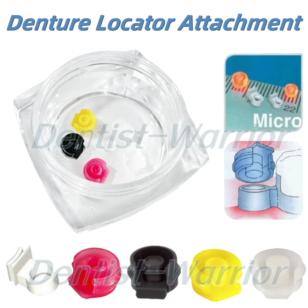 1Kit Dental Denture Retention Locator Attachment Caps Overdenture ...