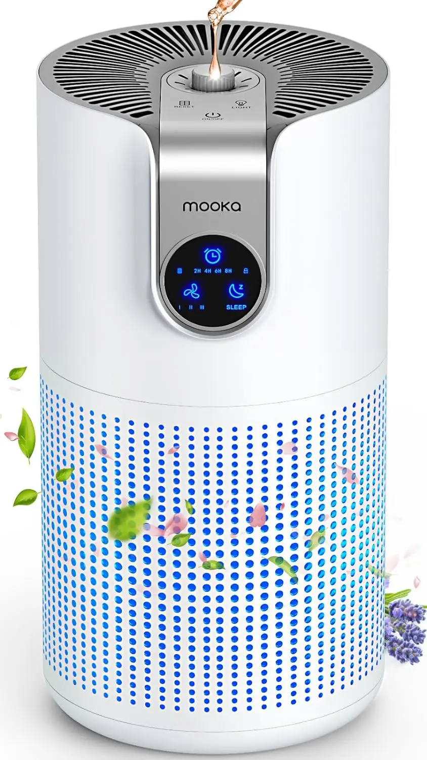 Air Purifiers for Home Large Room Up to 1500ft² with Aromatherapy, HEPA ...