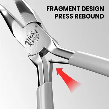 AIRAJ 5 Inch Mini Multifunction Pliers DIY Diagonal Side Cutting Cable Nippers Stainless Steel ...