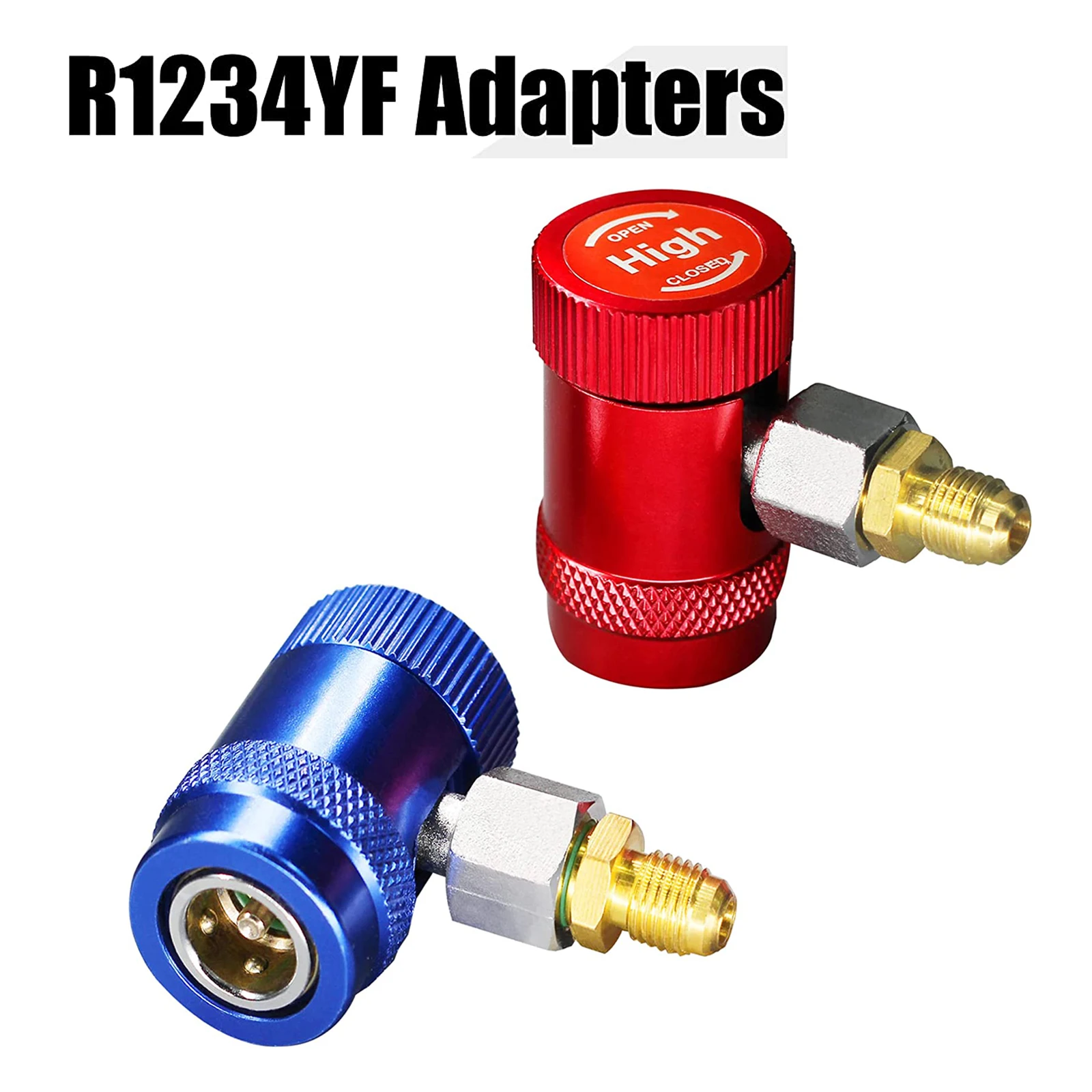 Freon-R1234YF-Auto-Car-Quick-Coupler-Connector-Brass-Adapters-Air ...