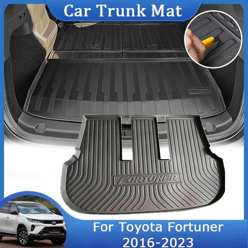 Best TPE Rear Trunk Mat for Toyota Fortuner SW4 AN150/AN160 (2016–2023 ...