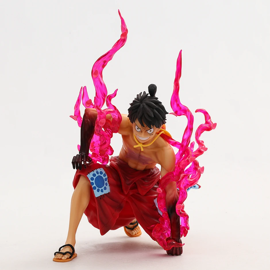 20cm-Anime-One-Piece-Figurine-Four-Emperors-Luffy-Grand-Line-Monkey-D ...