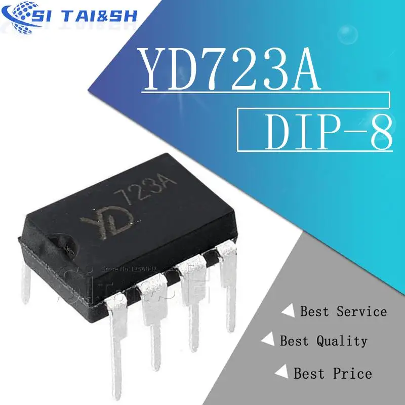 10 flash yd723a 723a yd723 723 dip 8|integrated circuit|ic integrated ...