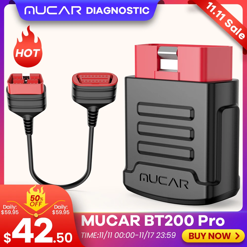 MUCAR-BT200-BT200-Pro-Obd-2-Ferramentas-de-diagn-stico-automotivo-Mucar-BT200-Bluetooth-obd2 ...