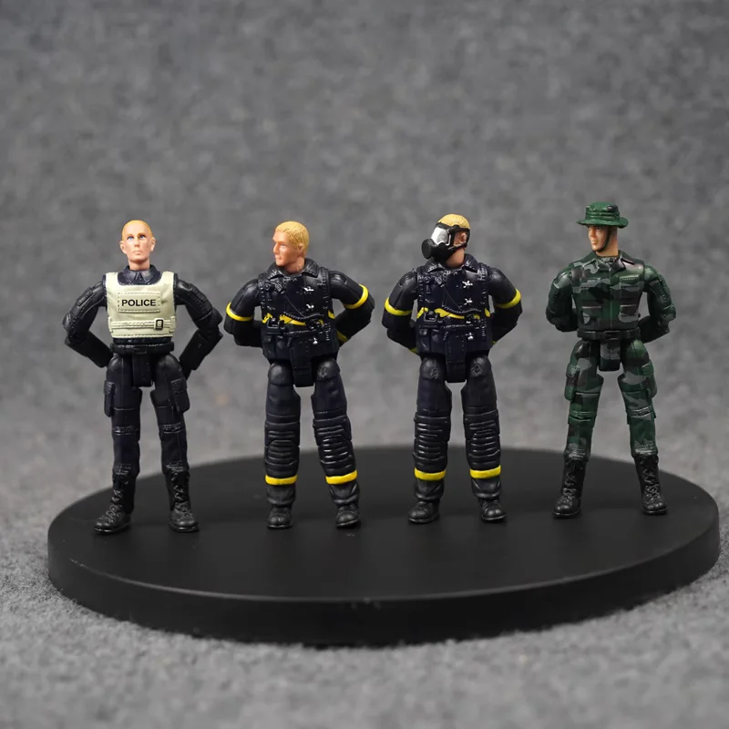 Desenhos-animados-bombeiro-Action-Figure-PVC-conjunta-boneca-cole-o ...