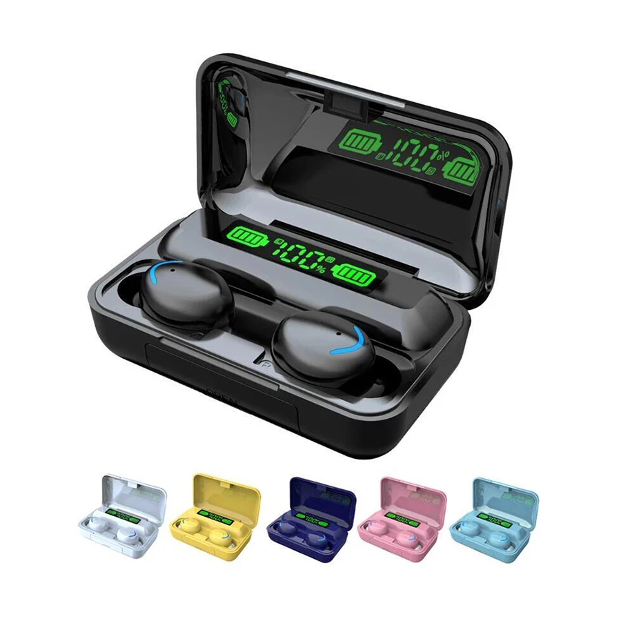Auriculares-inal-mbricos-F9-aud-fonos-con-Bluetooth-TWS-pantalla-de-potencia-Control-t-ctil ...