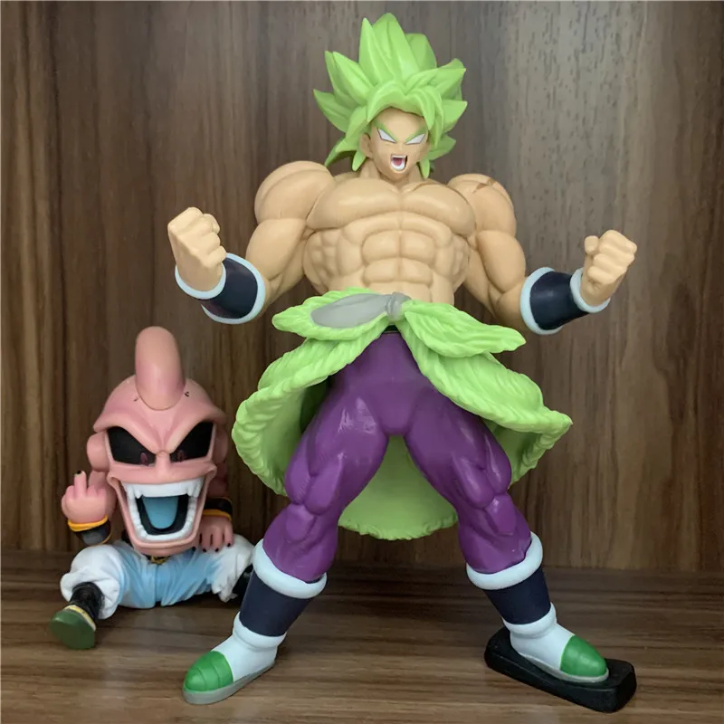 Dragon Ball Z Figure Broly Battle Goku Vegeta Anime PVC Figure DBZ ...