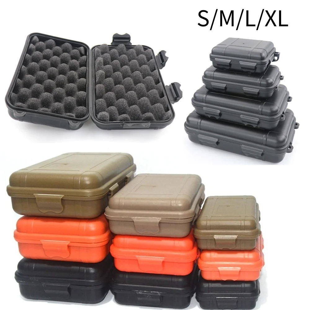 New-L-S-Size-Outdoor-Plastic-Waterproof-Airtight-Survival-Case ...