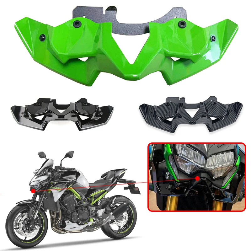 2024-New-Z900-Motorcycle-Accessorie-Naked-Front-Spoiler-Winglet ...