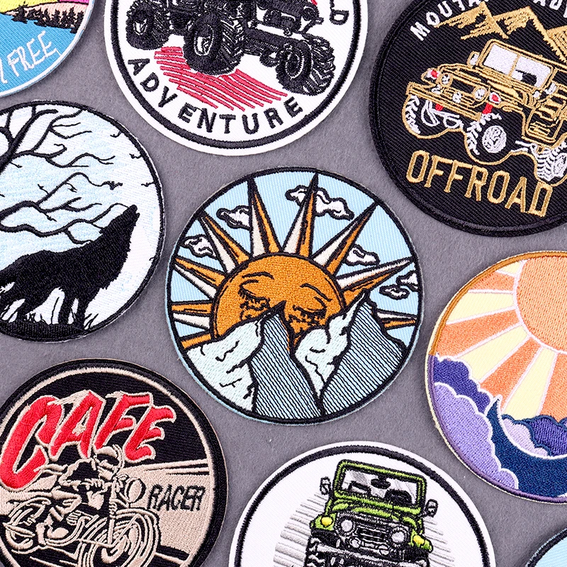 Outdoor-Camp-Patch-Iron-On-Patches-For-Clothing-Thermoadhesive-Patches ...
