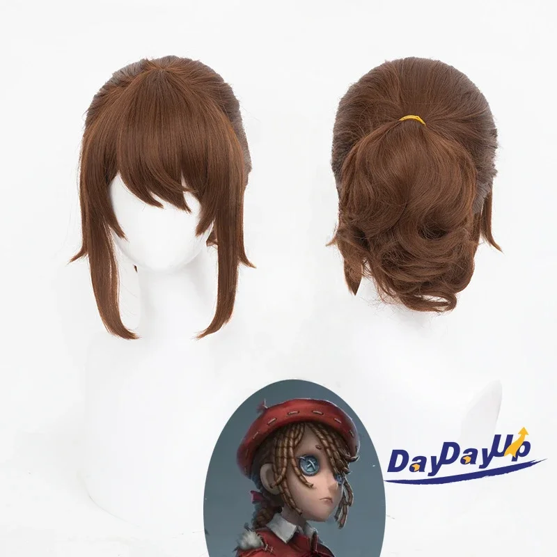 Game-Identity-V-Painter-Edgar-Valden-Cosplay-Wig-Brown-Single-Ponytail ...